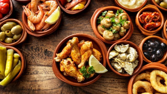 En el país vasco un menú tradicional